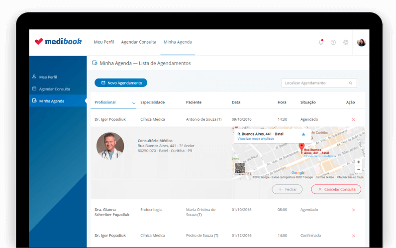 Medibook — O sistema que facilita o agendamento de consultas médicas